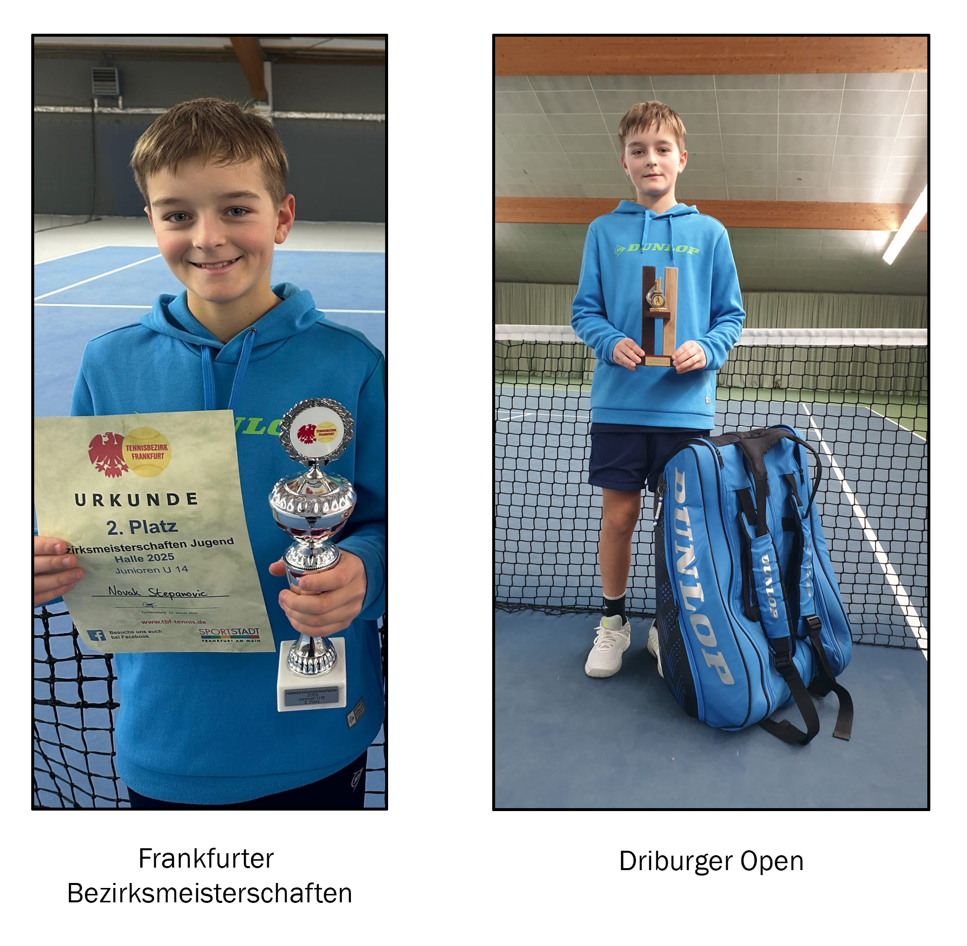 Tennis Nachwuchstalent Novak holt Driburger Open Titel